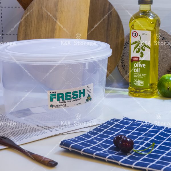 Quadrant Keep Fresh Round Container 3.5LT(Minimum order quantity:14 ...