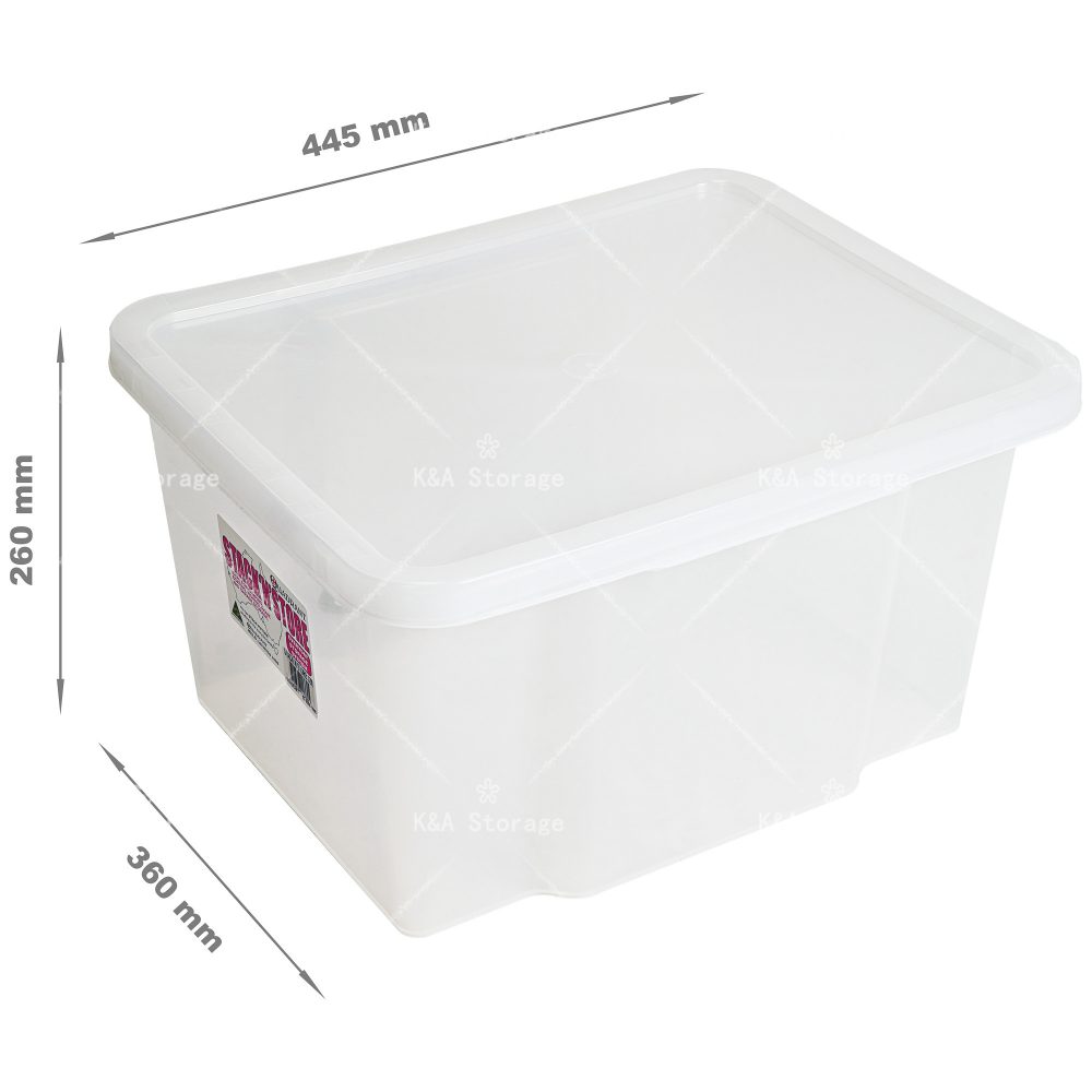Quadrant Stack N Store 32LT (Minimum order quantity:16) - Gooya