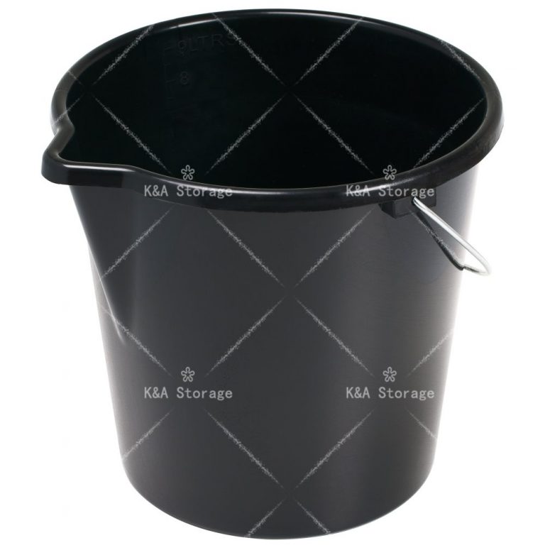 Bucket Round 9L With Wire Handle (Minimum order quantity:12) - Gooya