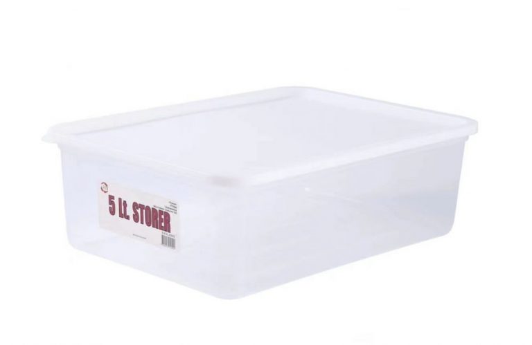 Into Plastic Storage Container 5L Storer (Minimum Order Quantity: 18 ...