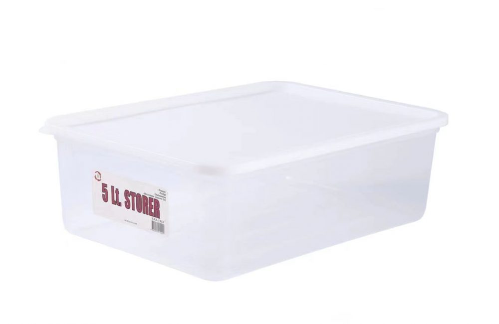 Into Plastic Storage Container 5L Storer (Minimum Order Quantity: 18 ...