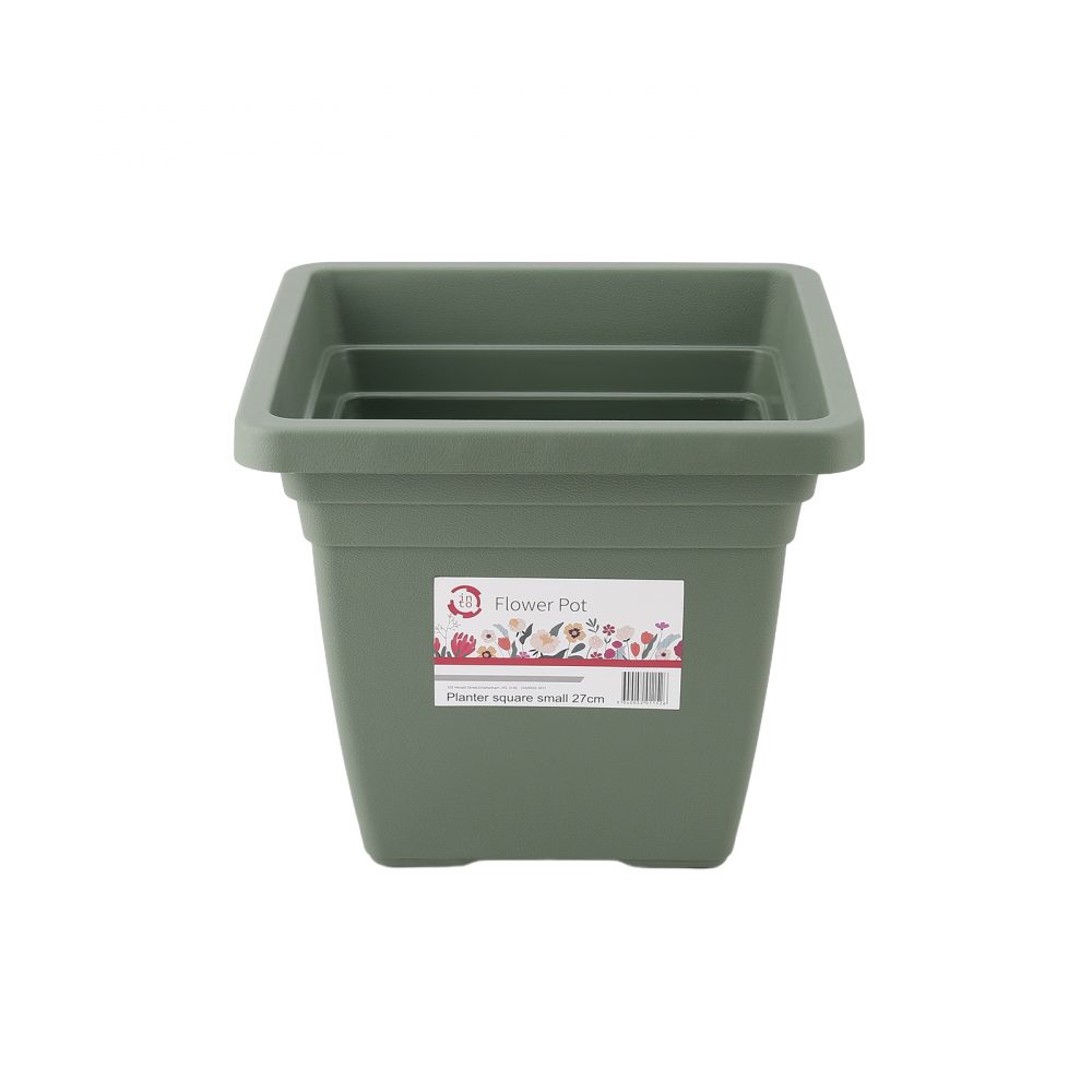 Into Square Planter Small 27cm(Minimum order quantity:12) - Gooya
