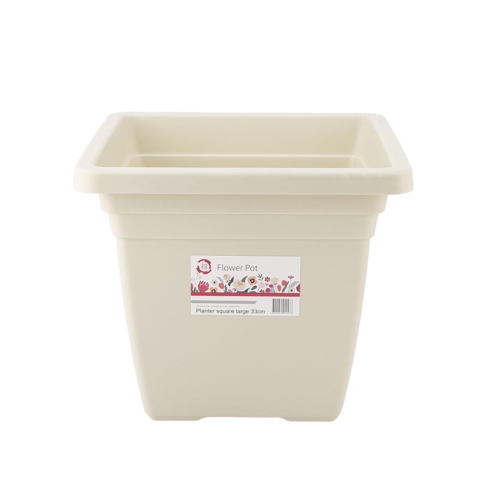 Into Square Planter Large 33cm(Minimum order quantity:12) - Gooya