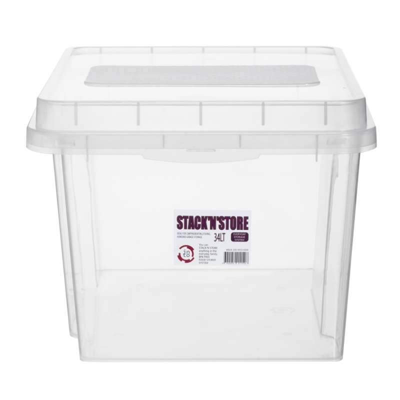 Into Stack N Store 34LT Container(Minimum order quantity:9) - Gooya