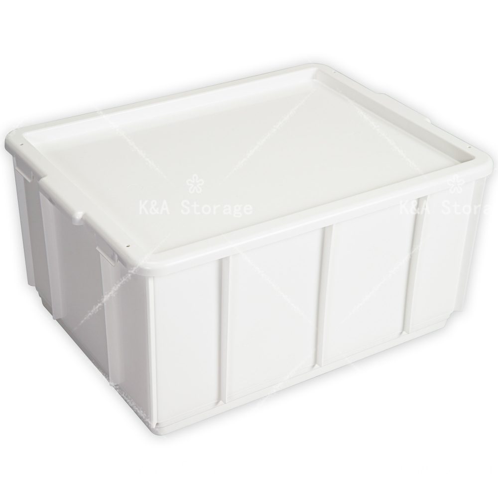 Stackable Tote Box With Lid 21L (Minimum order quantity:6) - Gooya