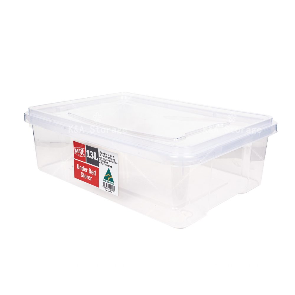 Max 13lt Underbed Plastic Storage Container (Minimum order quantity:12 ...