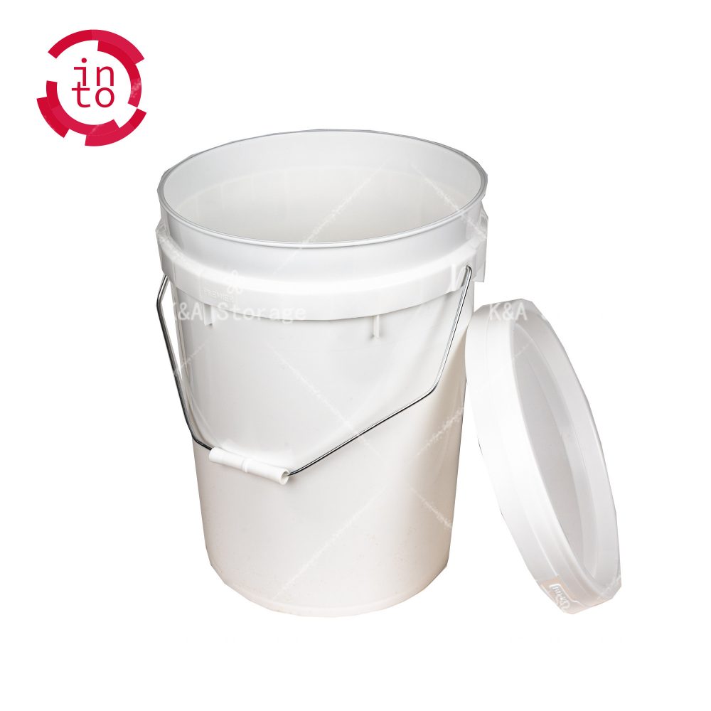 20L Round Pail With Lid Tamper Evident Seal (Minimum Order Quantity: 12 ...