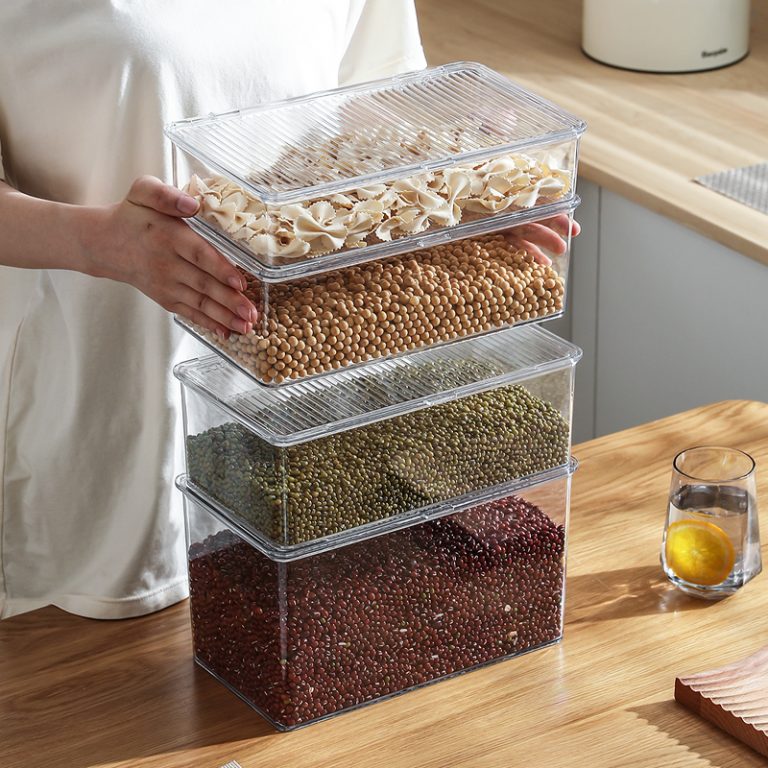 Acrylic Storage Box with Lid Medium 4006 (Minimum Order Quantity: 12 ...