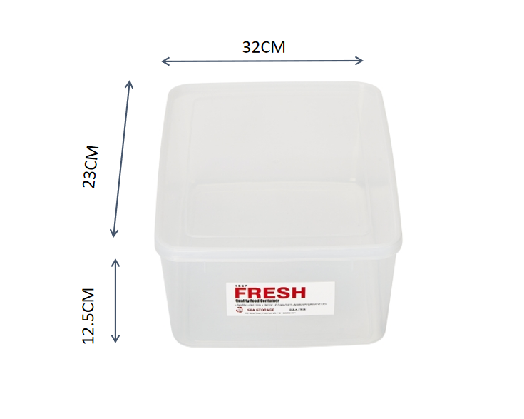 Fresh Keeper Box 7.5L Rectangular (Minimum Order Quantity: 24) - Gooya
