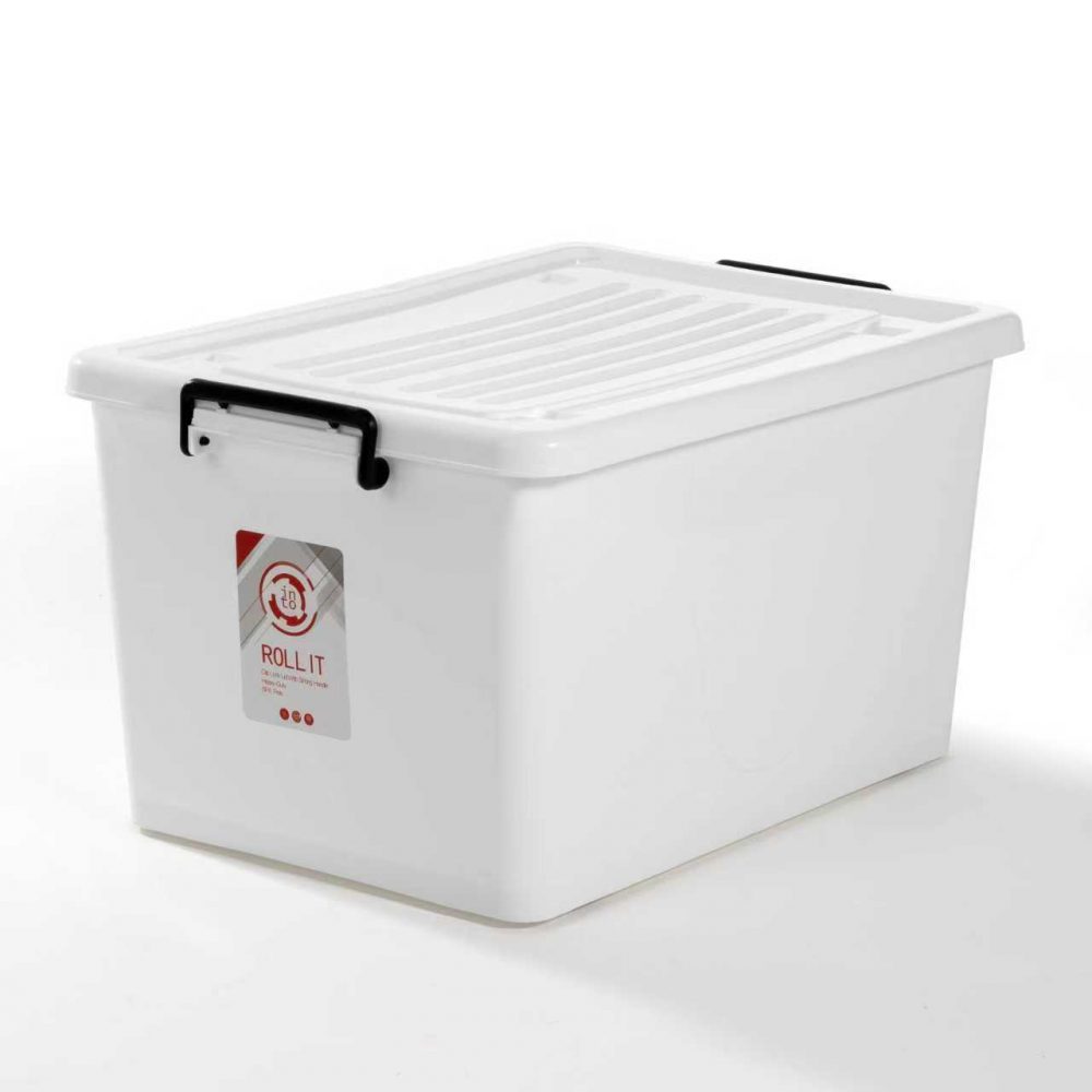Into Roll It Box 55L White(Minimum order quantity:10) - Gooya