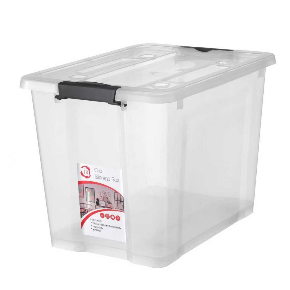 Into 20L Clip Box with Wheels (Minimum Order Quantity: 12) - Gooya