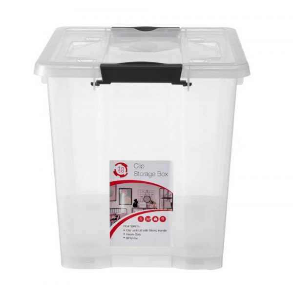 Into 20L Clip Box with Wheels (Minimum Order Quantity: 12) - Gooya